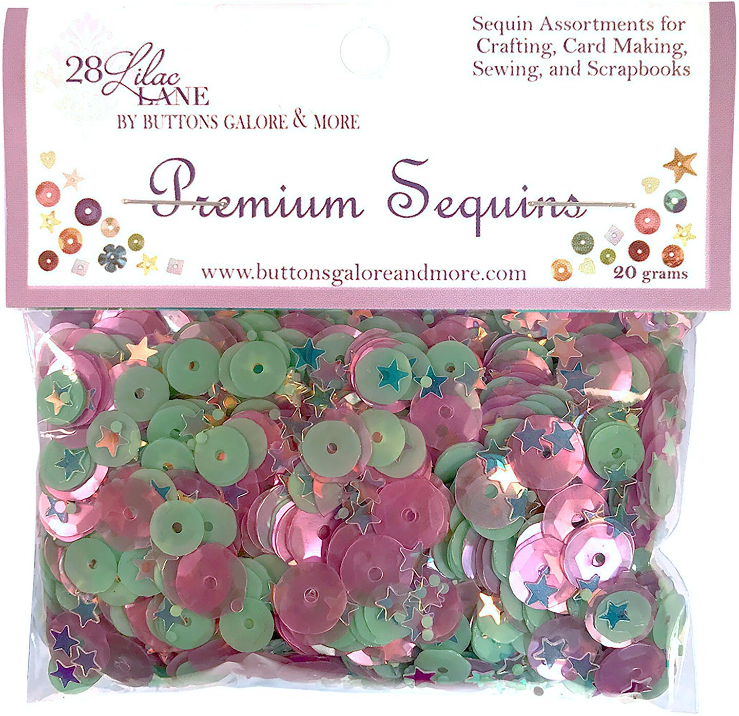 28 Lilac Lane Premium Sequins 20g | Michaels