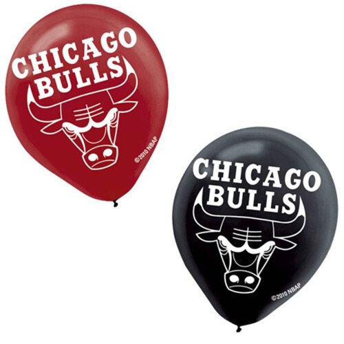 6 Ct 12" Balloon Chicago Bulls | Michaels