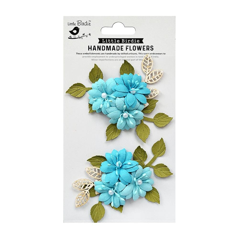 Little Birdie Gianna Paper Flowers 2/Pkg | Michaels