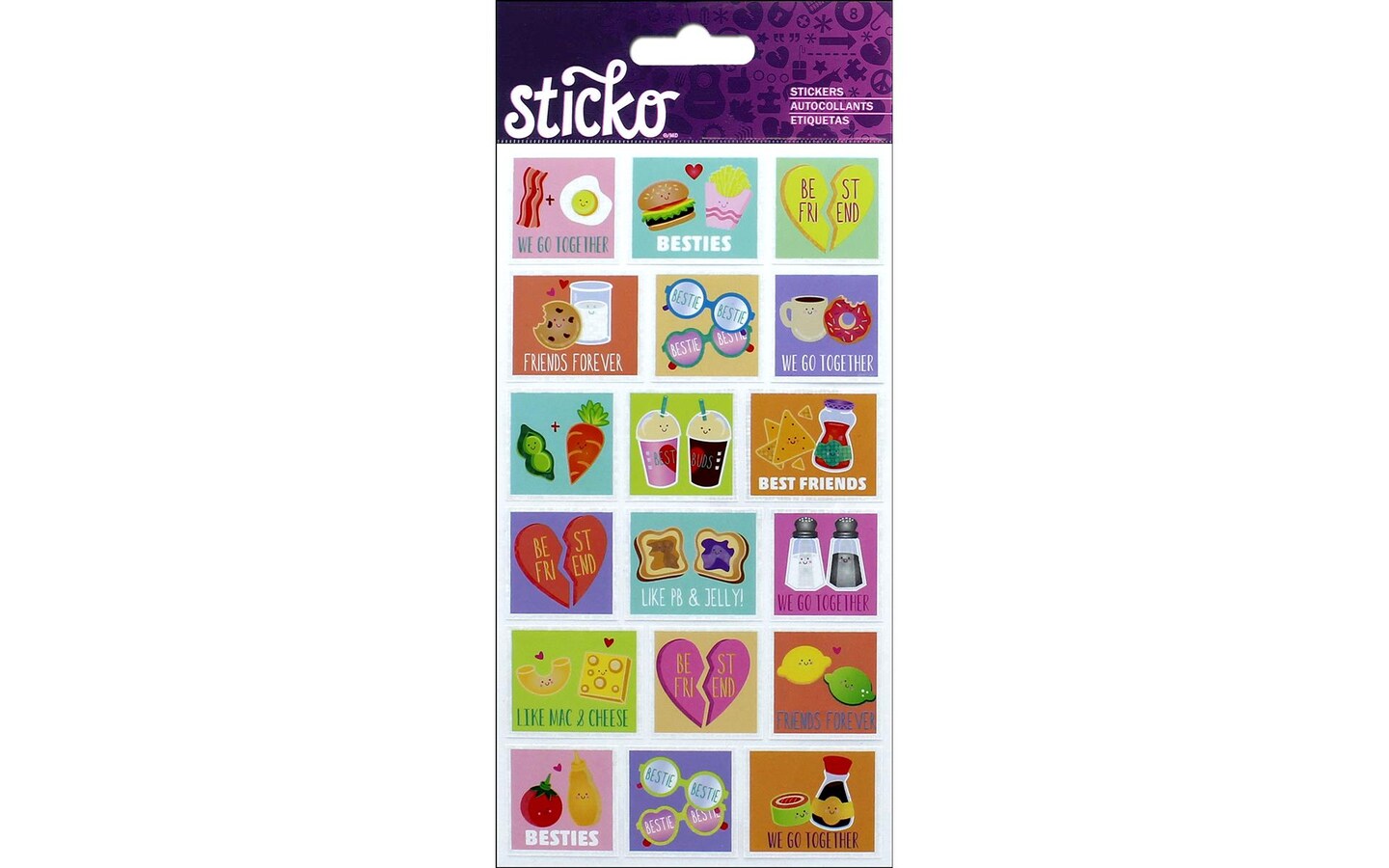 EK Sticko Sticker Besties Icons | Michaels