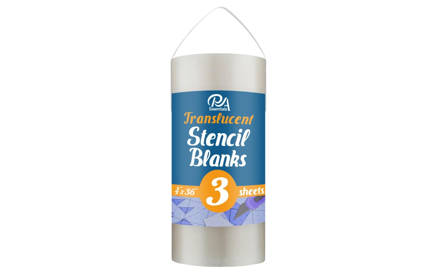 PA Essentials Uncut Blank, Translucent, 3 piece, for Painting on Wood ...