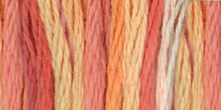 DMC Color Variations 6-Strand Embroidery Floss 8.7yd-Tropical Sunset ...