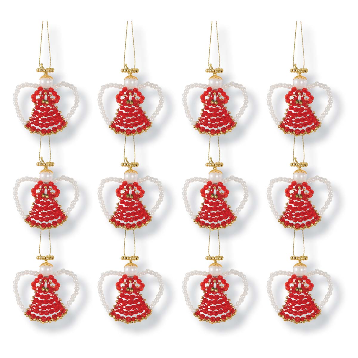 Sunrise Craft & Hobby Red Angels on High Ornament Kit | Michaels
