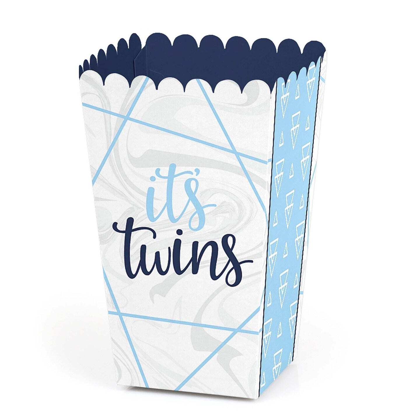Big Dot of Happiness It's Twin Boys - Blue Twins Baby Shower Favor ...