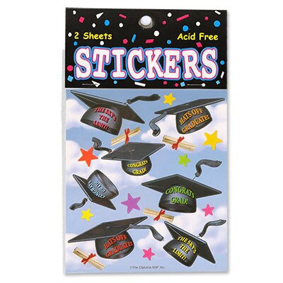Hats off Graduation Stickers | Michaels