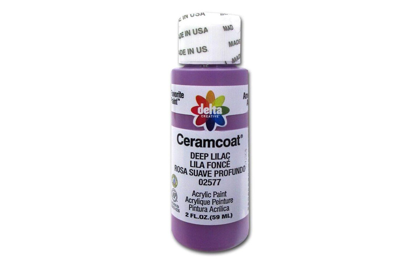 Delta Ceramcoat Acrylic 2oz Deep Lilac | Michaels