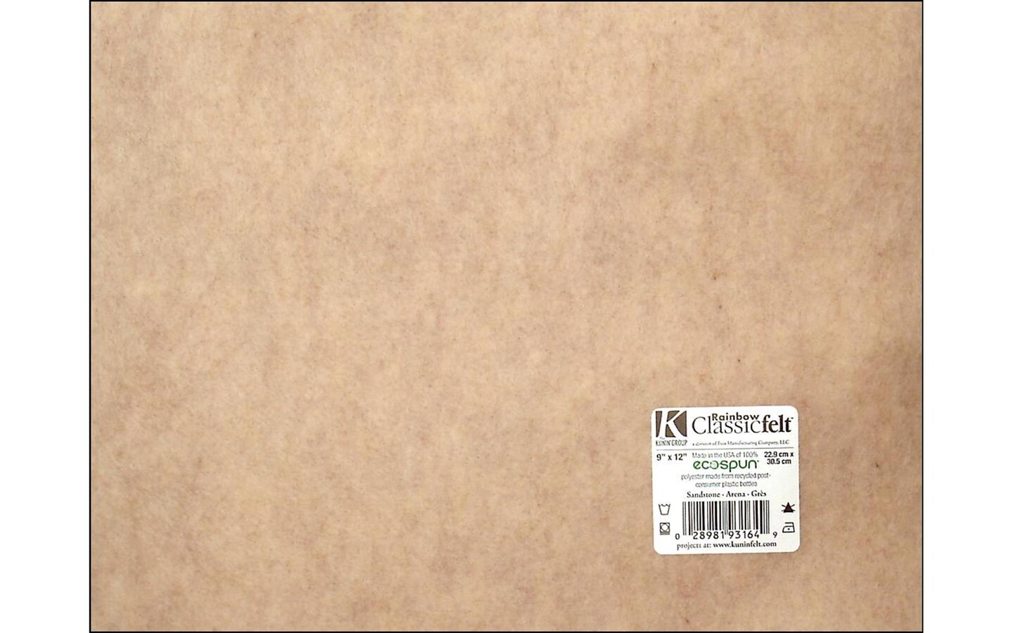 Kunin Classic Felt 9x12" Piece Sandstone | Michaels