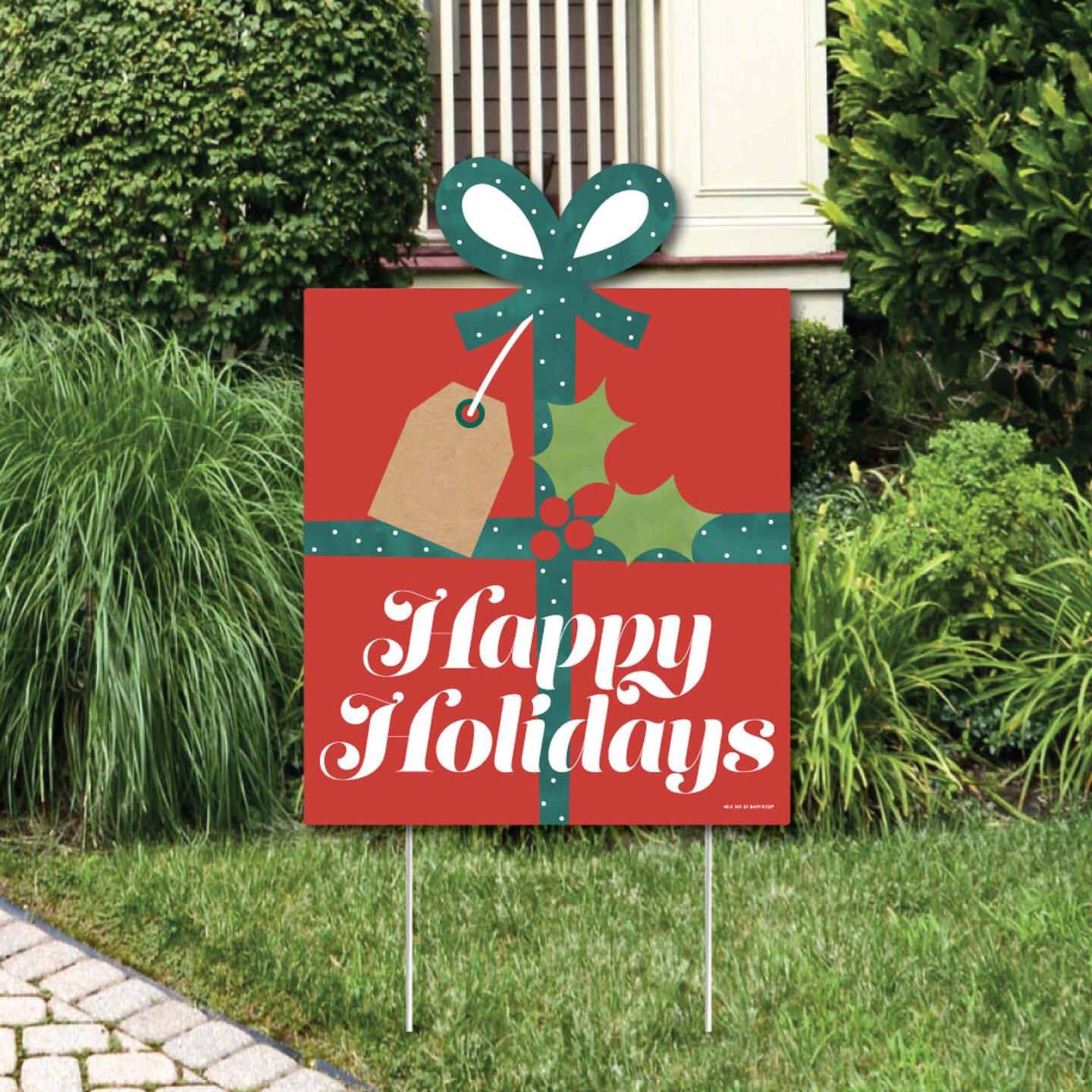 Big Dot of Happiness Happy Holiday Presents - Party Decorations ...