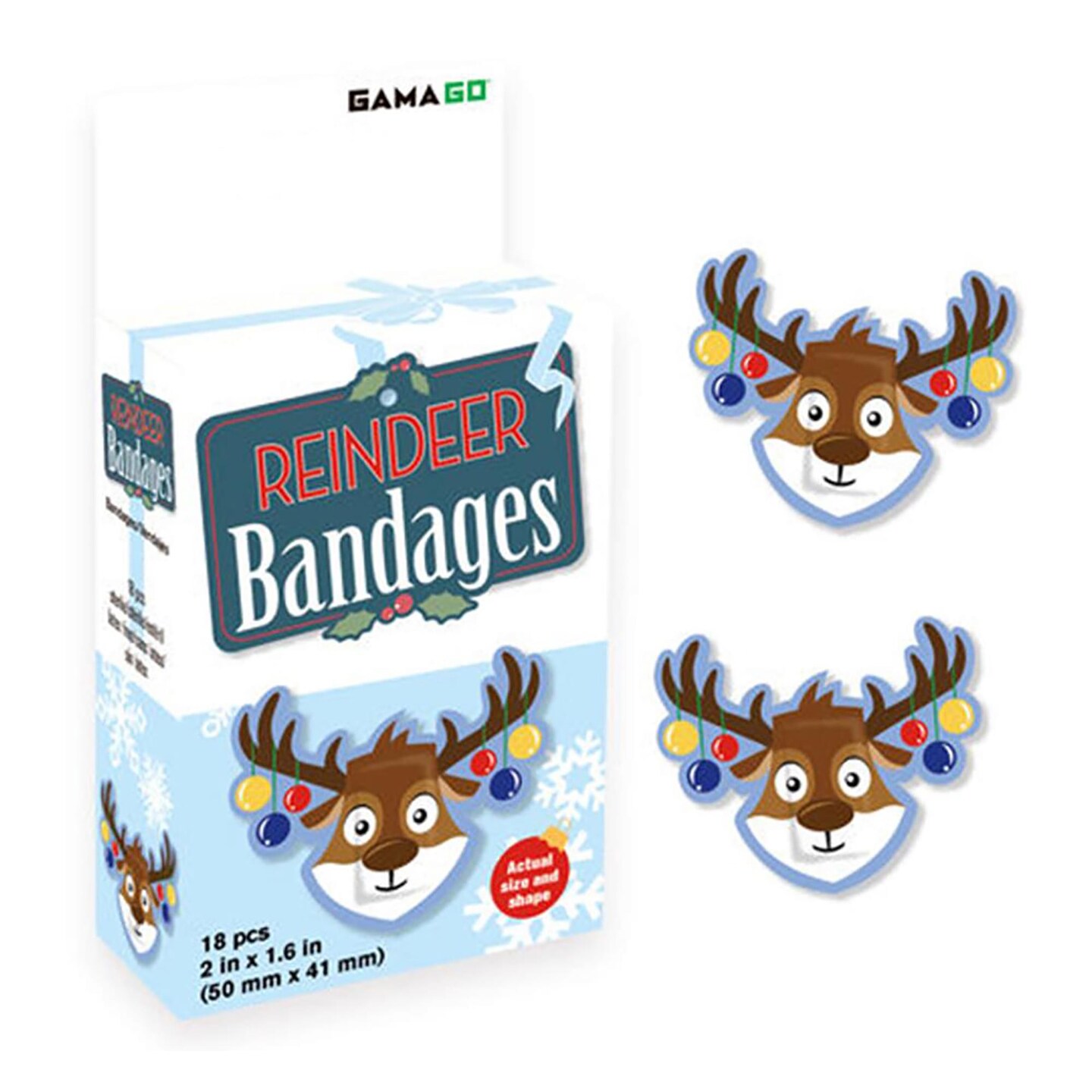 Reindeer Adhesive Bandages | Set of 18 | Michaels