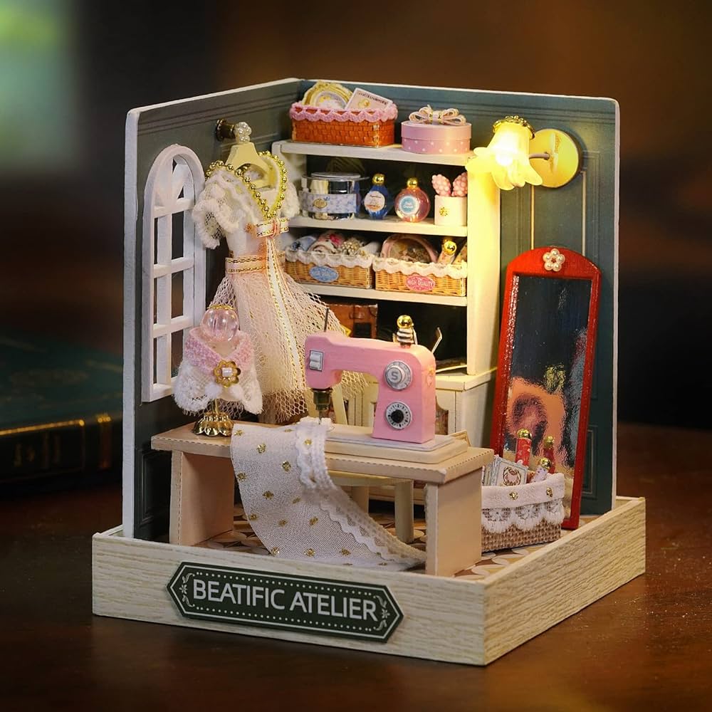 Miniature Wizardi Roombox Kit - Beatific Atelier Dollhouse Kit | Michaels