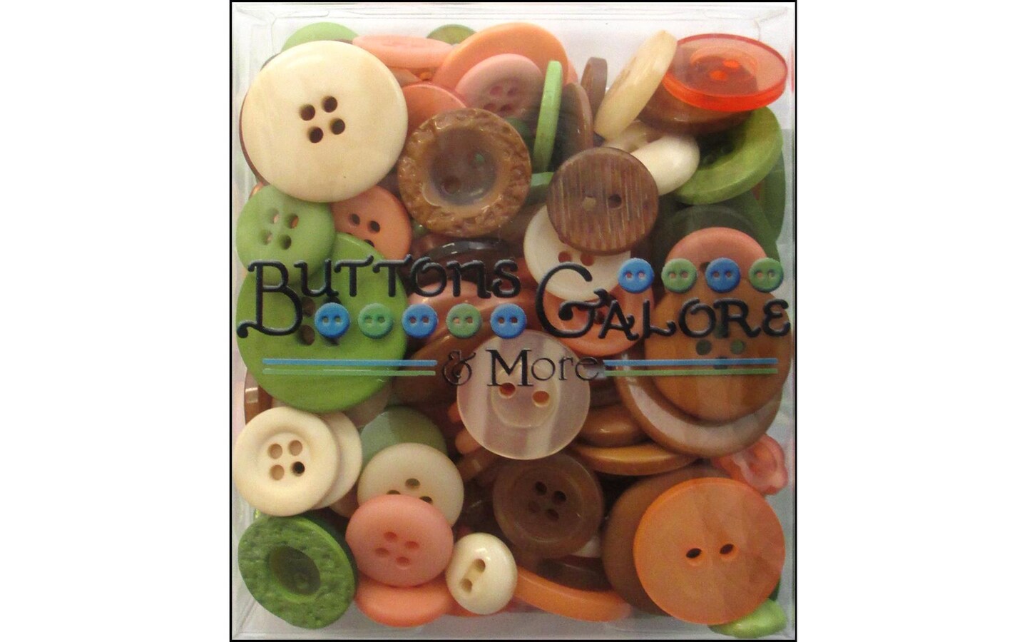 Buttons Galore Button Tote 3.5oz Cornucopia | Michaels