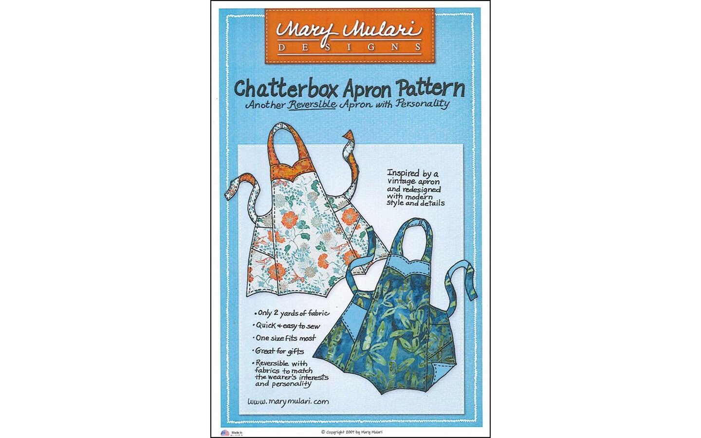 Mary Mulari Chatterbox Apron Ptrn | Michaels