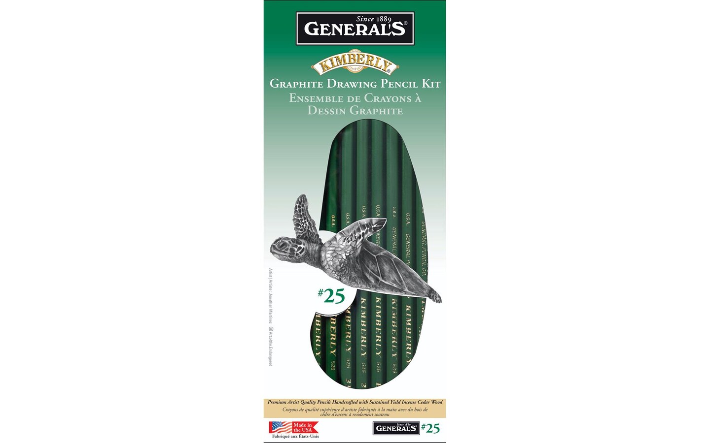 General's Drawing Kit Kimberly Graphite, Model: GEN25 | Michaels