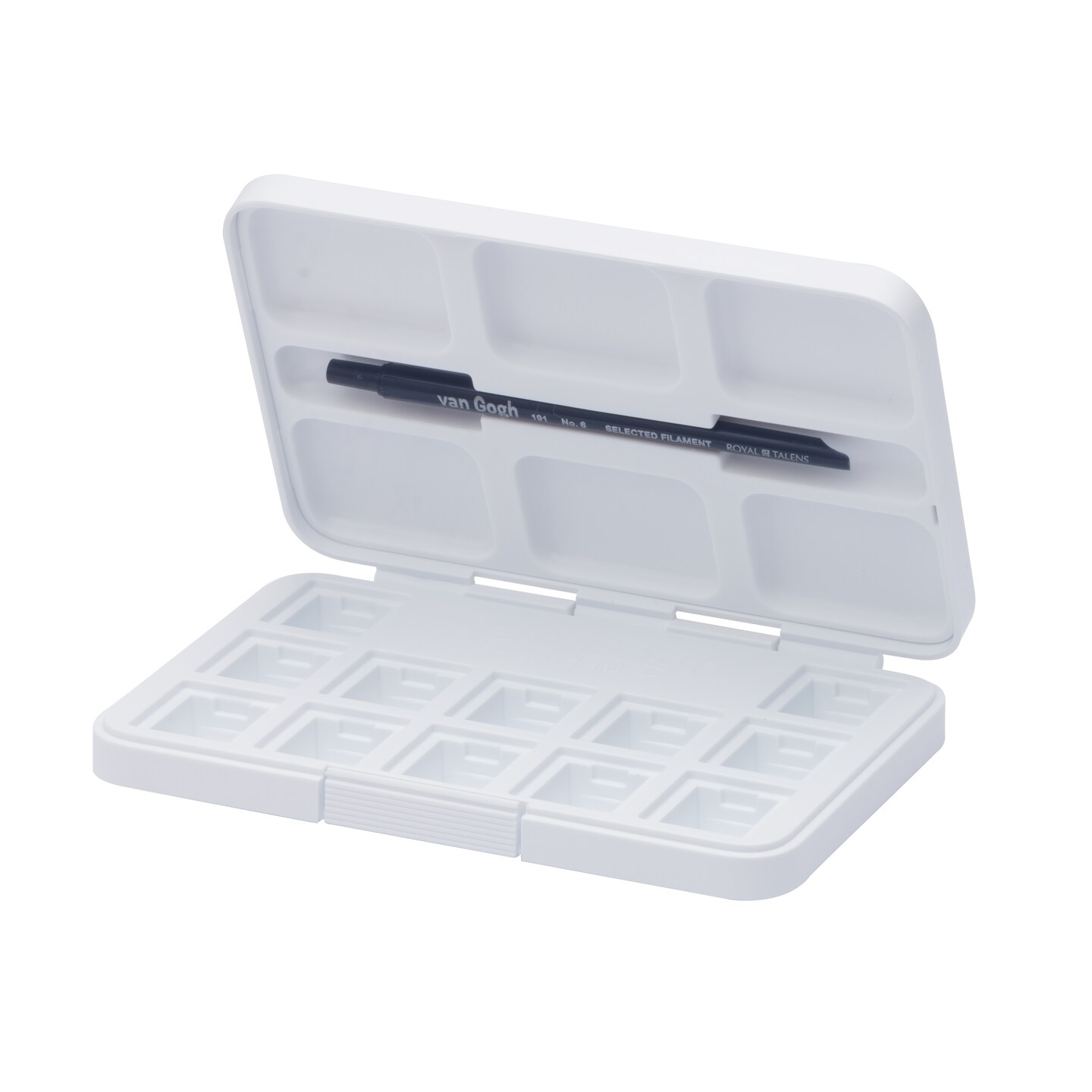 Van Gogh Half Pan Empty Travel Box, 12 Half Pan Empty Travel Box | Michaels