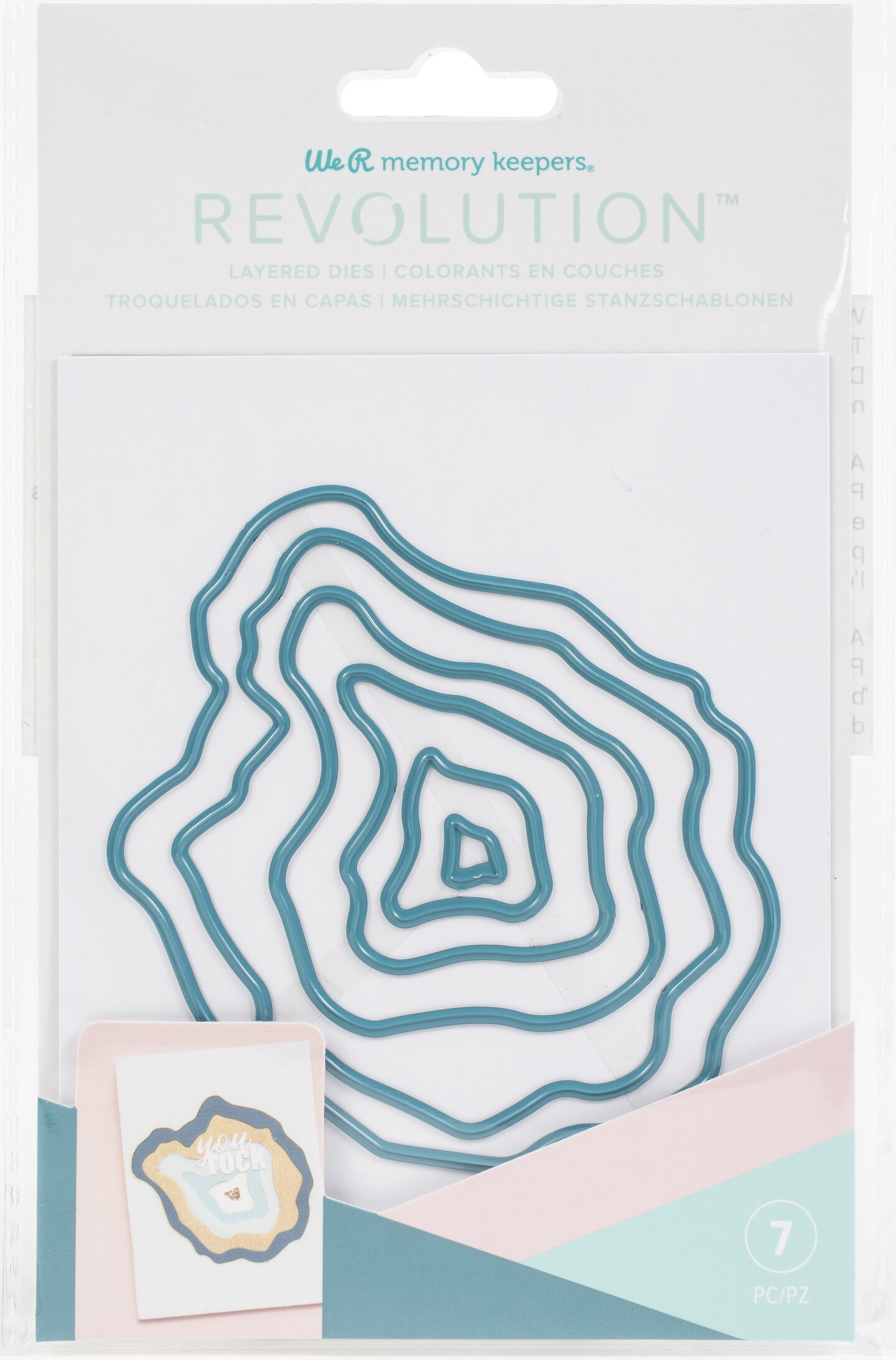 We R Memory Keepers Revolution Dies-Layered Geode | Michaels