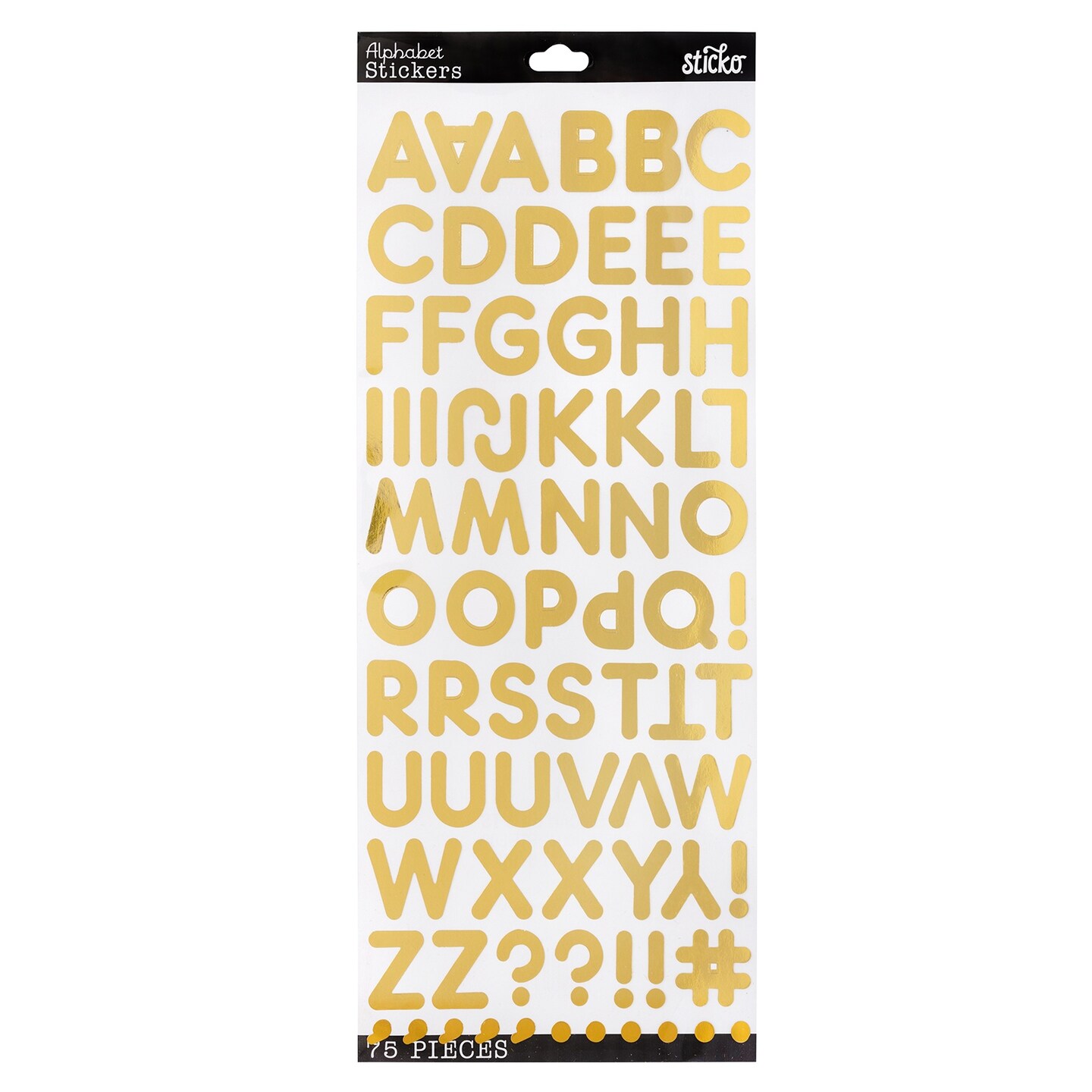 Sticko Alphabet Stickers-Frankfurter | Michaels