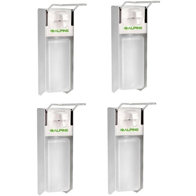 Alpine Industries Stainless Steel 1000 ml. Wall Mount Elbow Press ...