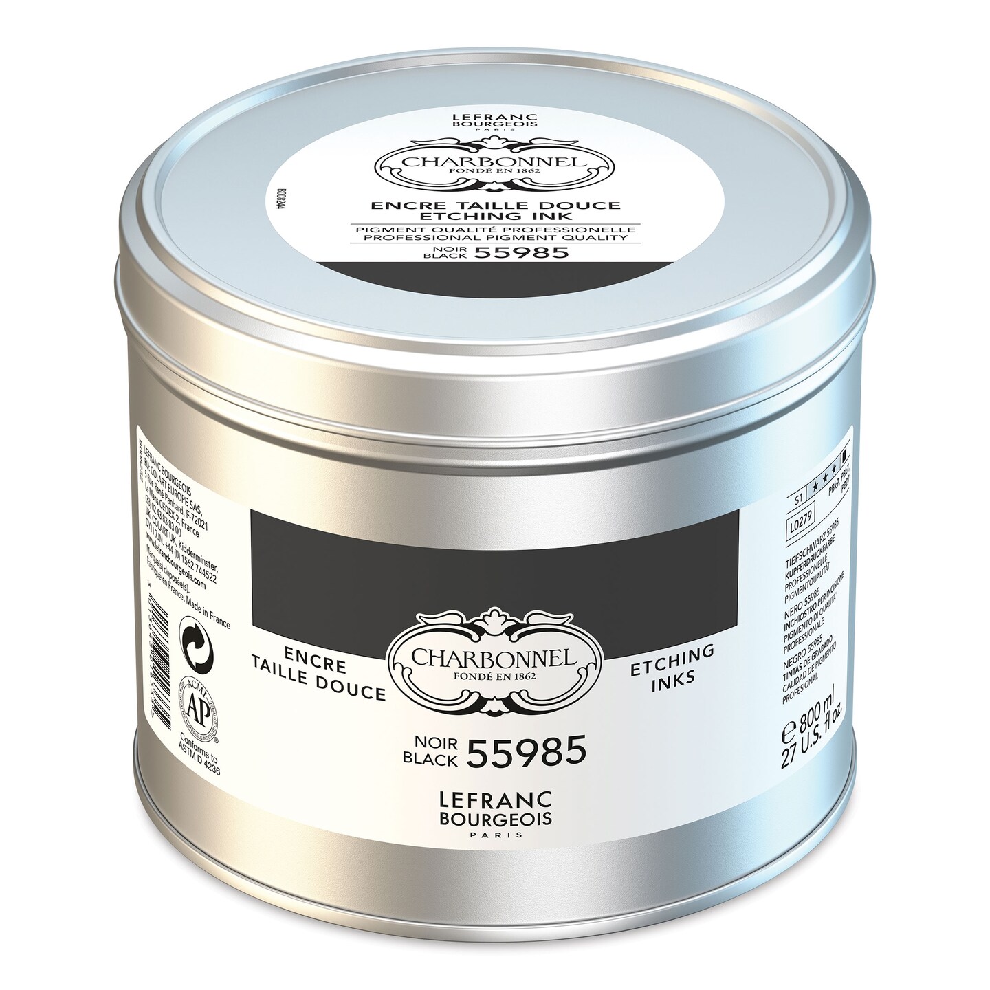 Charbonnel Etching Ink - Very Dense Black, 800 ml | Michaels