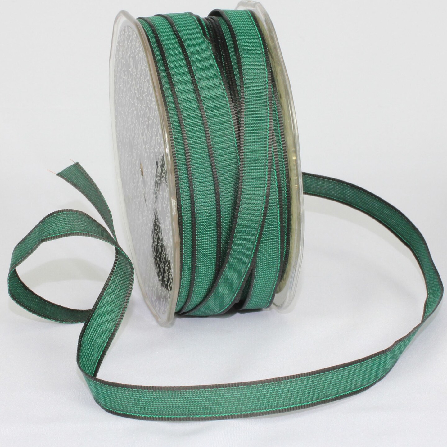 The Ribbon People Hunter Green French Wired Craft Ribbon 0.25" x 108 ...