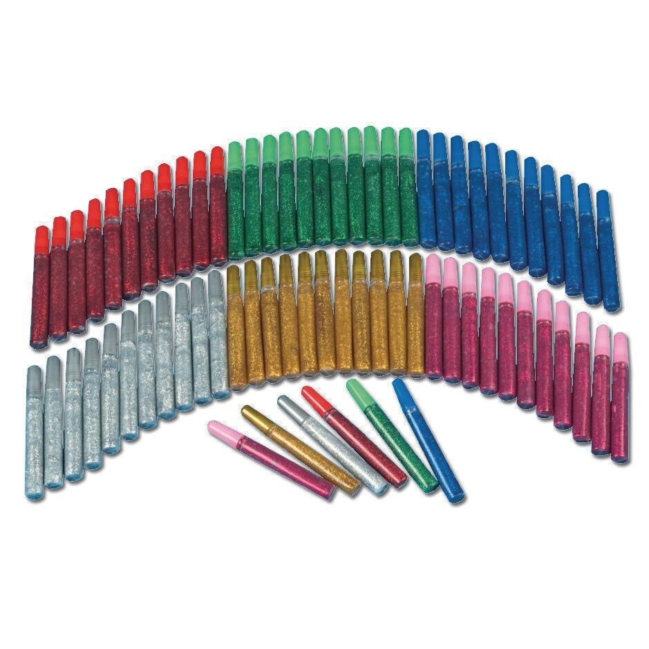 Color Splash!® Glitter Glue Pens (Set of 72) | Michaels