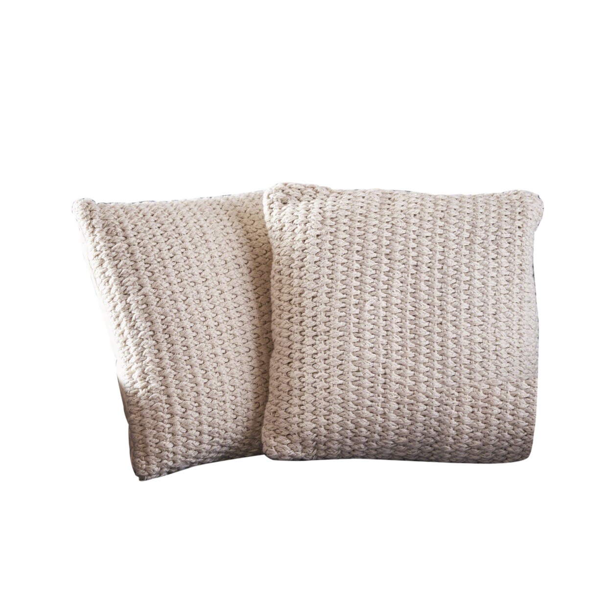 GDF Studio Gloria Ivory Faux Yarn Pillows (Set of 2) | Michaels