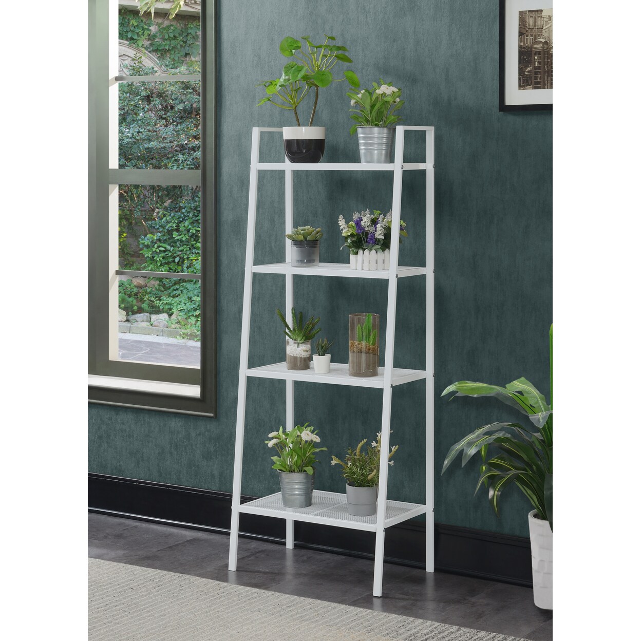 Convenience Concepts Designs2Go 4 Tier Metal Plant Stand, White | Michaels