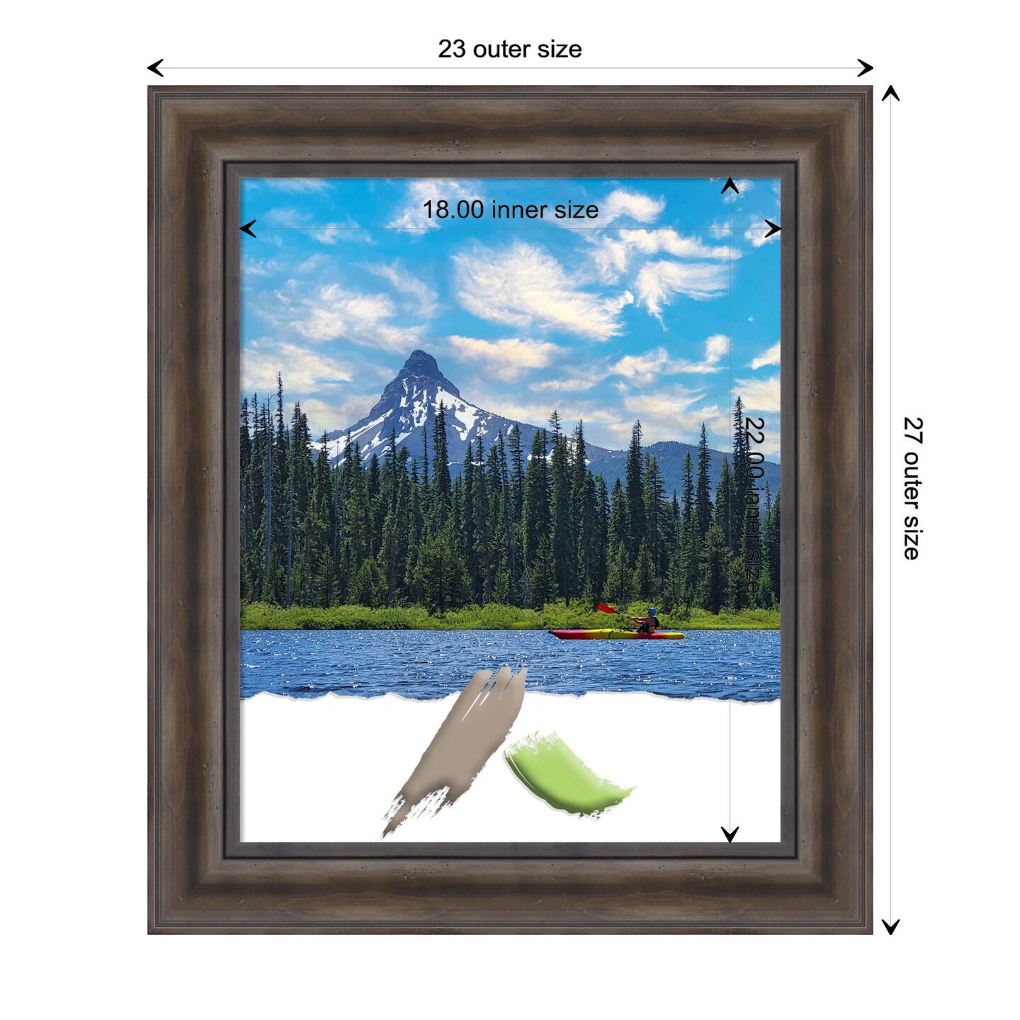 Rustic Pine Wood Picture Frame, Photo Frame, Art Frame | Michaels