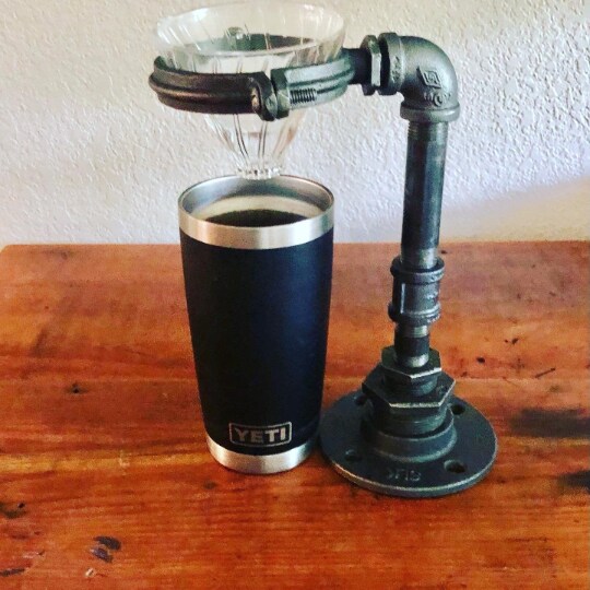 Industrial Pipe Pour Over Coffee Maker with FREE SHIPPING! | MakerPlace ...