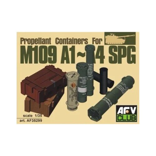 AFV Club 1/35 Propellant Charge Containers for M109 A1/A4 Self ...