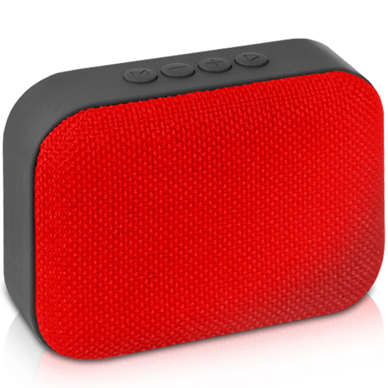 Technical Pro Portable Bluetooth Speaker Fm Radio Rechargeable Red 30Ft ...