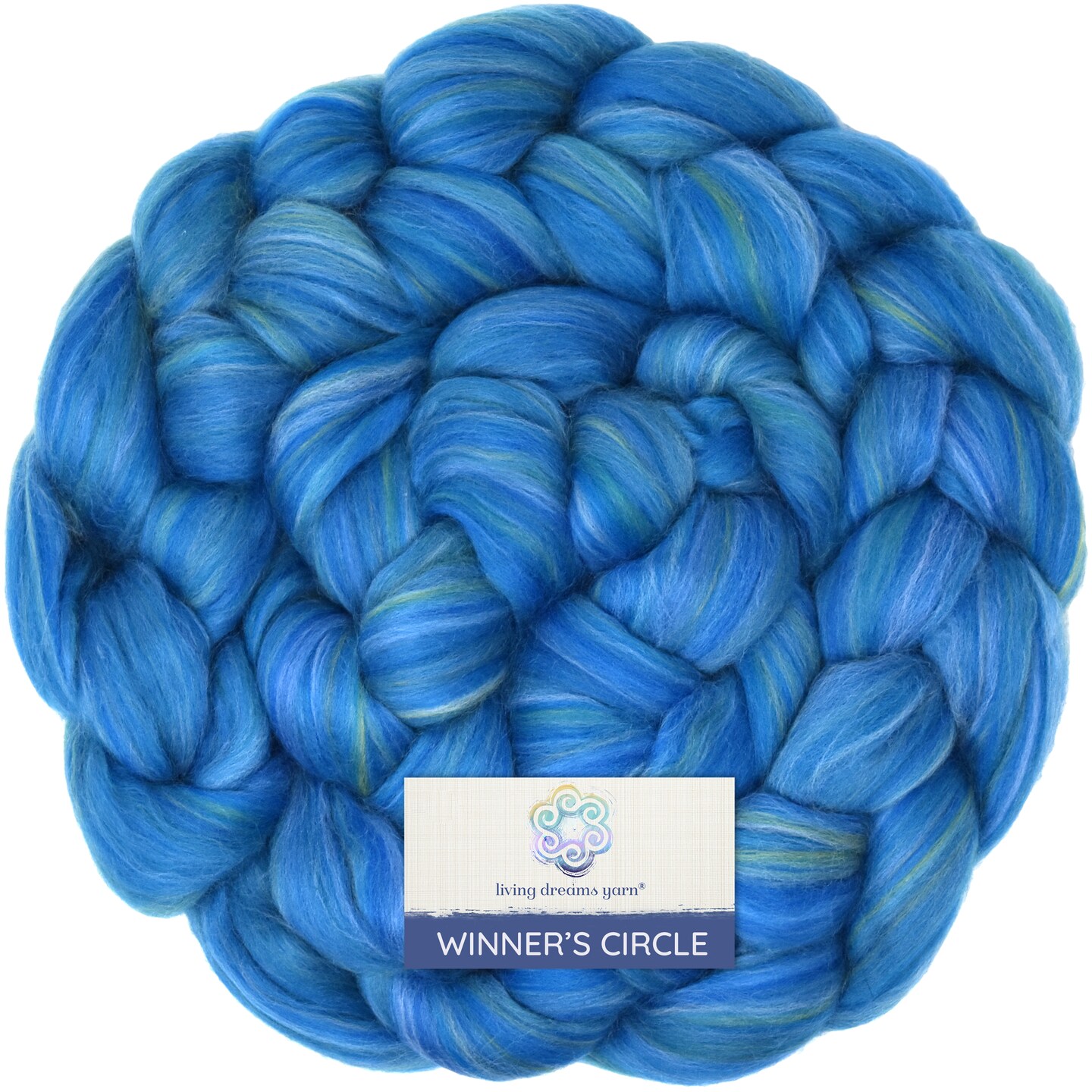100% Superfine Merino Fiber: Winner's Circle. Soft Combed Top Roving ...