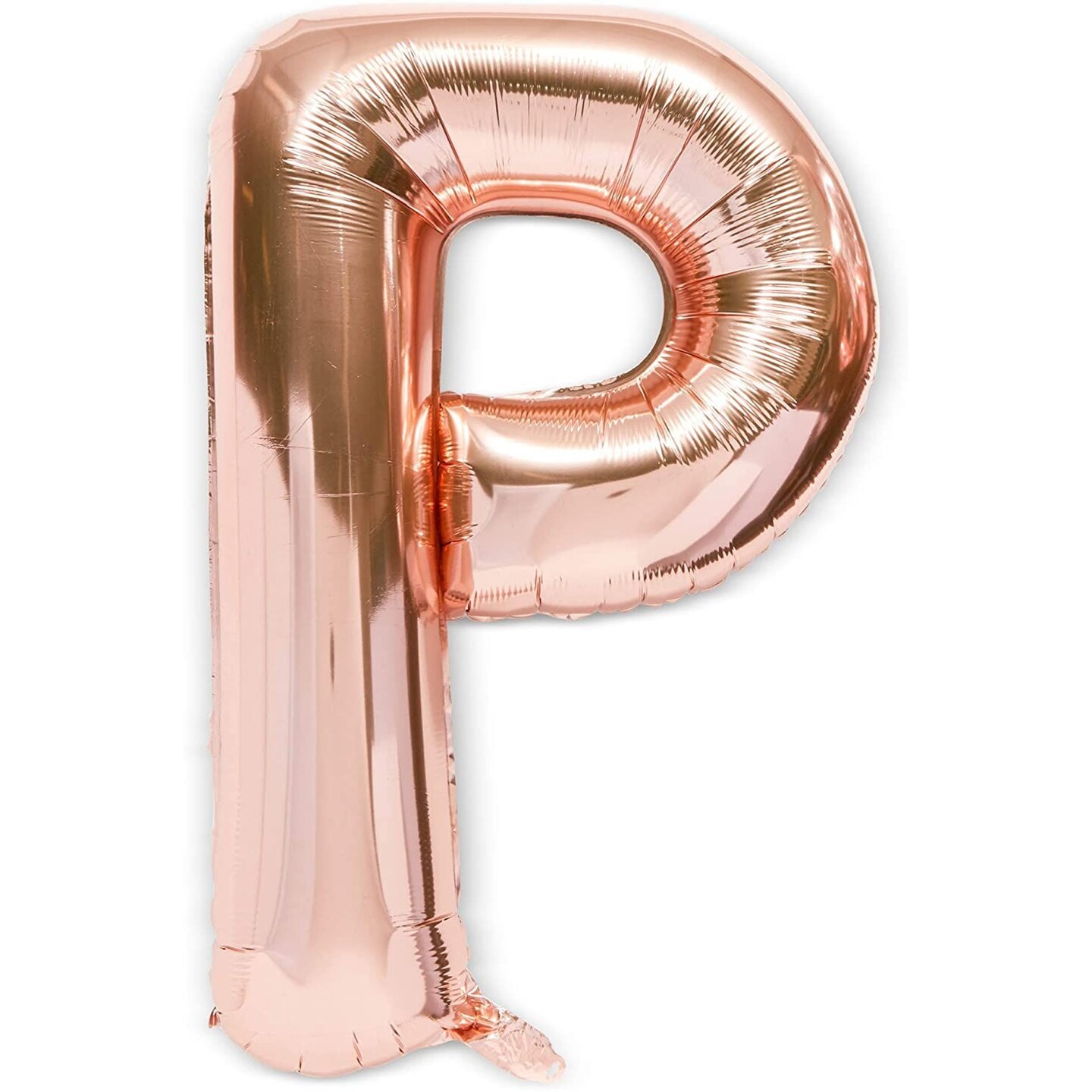 Rose Gold Foil Letter P Party Balloons (40 in, 2 Pack) | Michaels