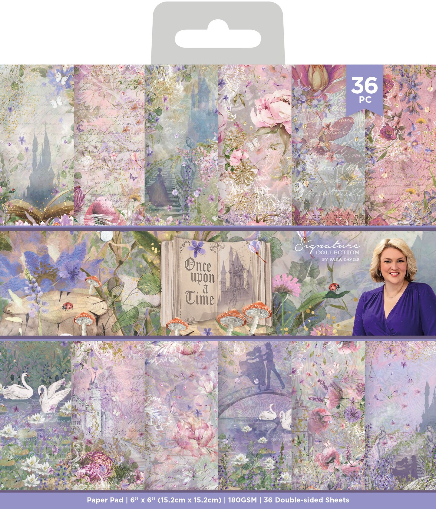 Sara Signature Once Upon A Time Paper Pad 6"X6" | Michaels