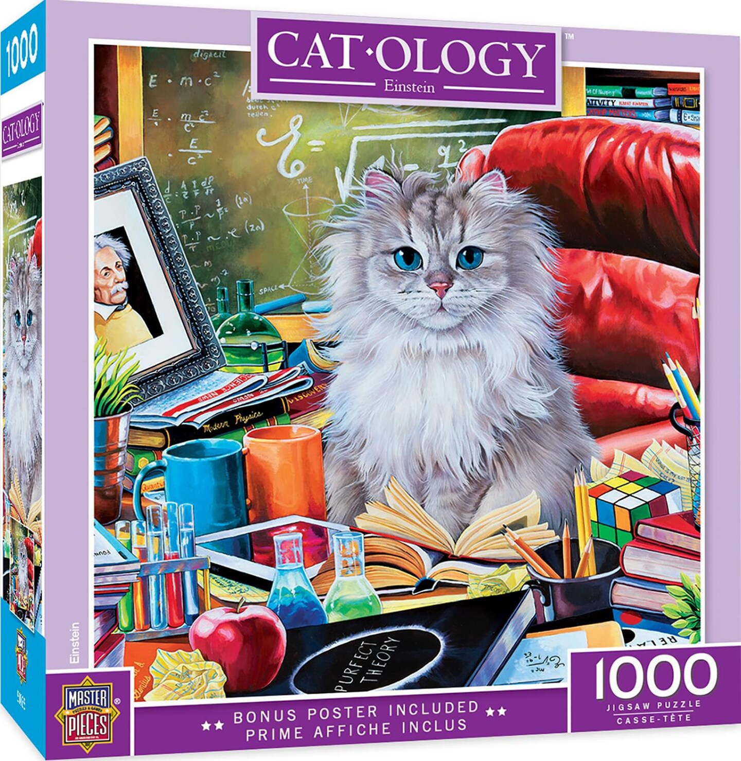 Cat-Ology Einstein 1000 Piece Jigsaw Puzzle | Michaels
