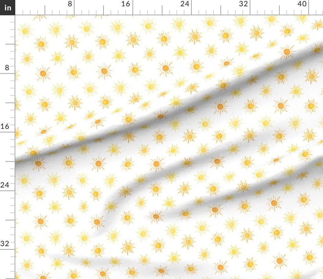 Petal Signature Cotton by the Yard or Fat Quarter Sun Whimsical ...