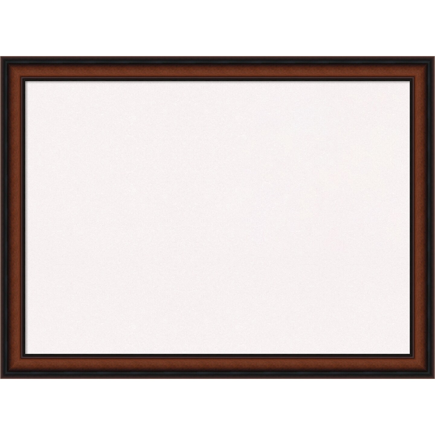 Cyprus Walnut Narrow Wood Framed Corkboard, White Cork | Michaels