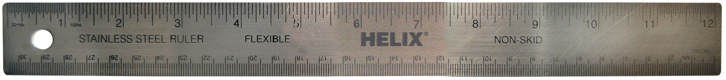 Helix Stainless Steel Ruler, 12" | Michaels