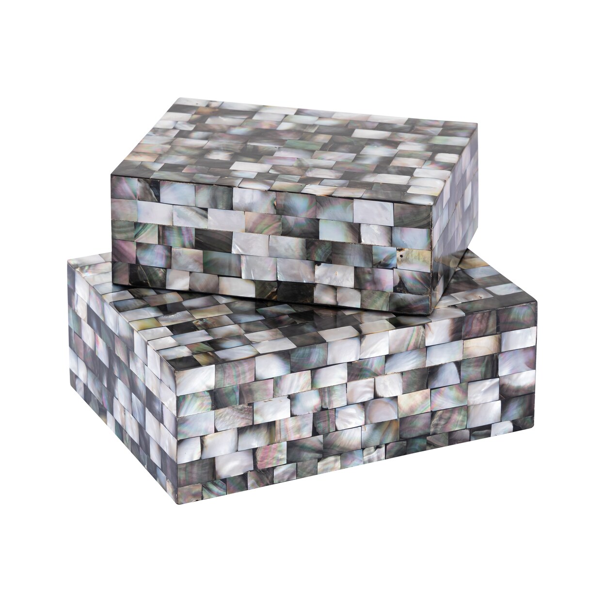 Keshi Box - Set Of 2 Mother Of Pearl | Michaels