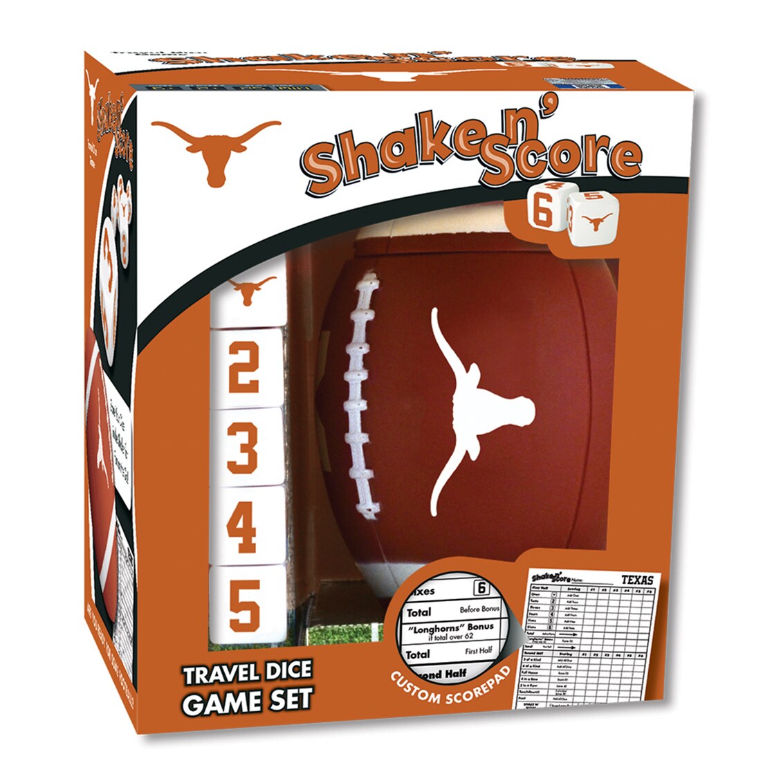 Masterpieces Officially Licensed NCAA Texas Longhorns Shake N' Score ...