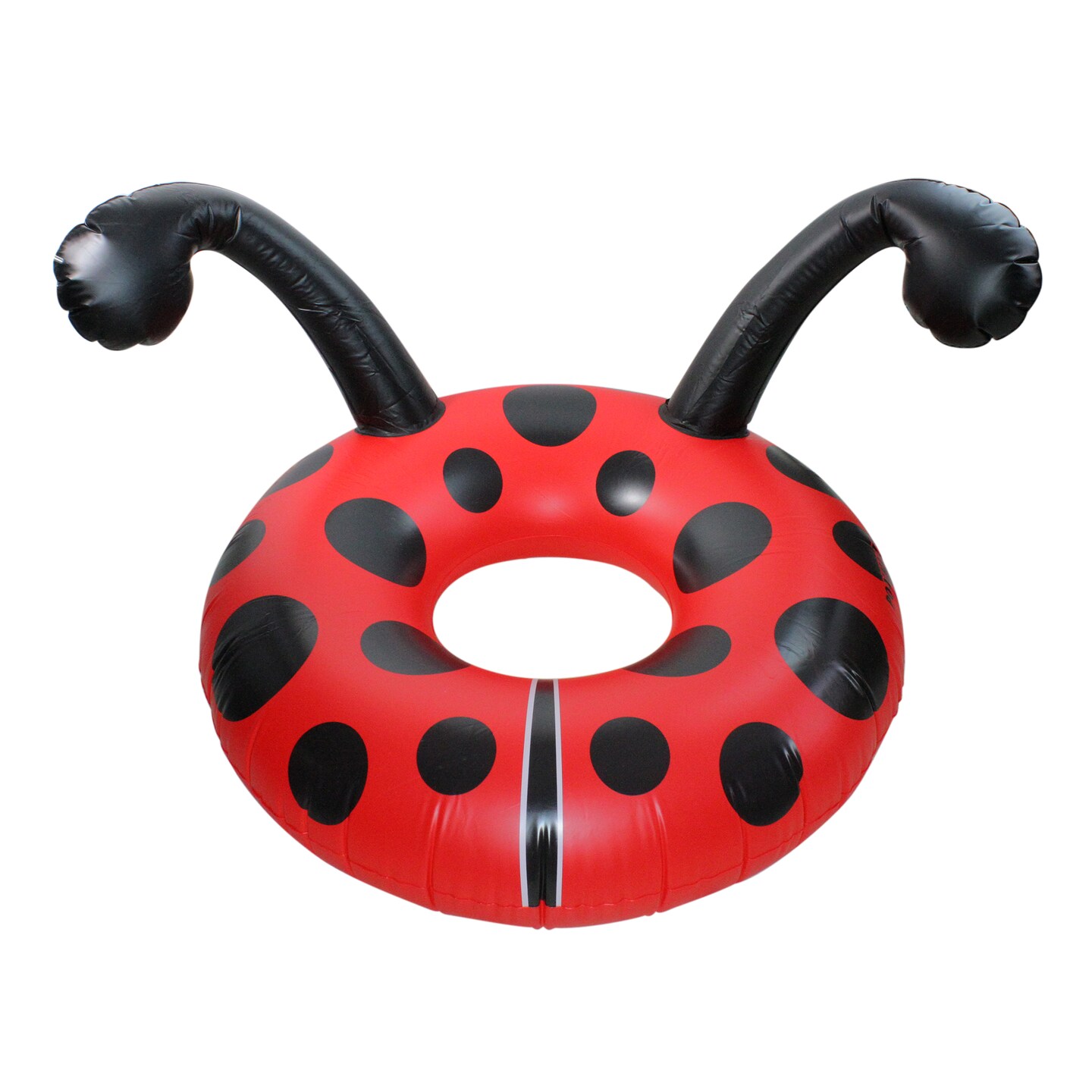 Swim Central Black and Red Ladybug Swimming Pool Party Inner Tube, 48 ...