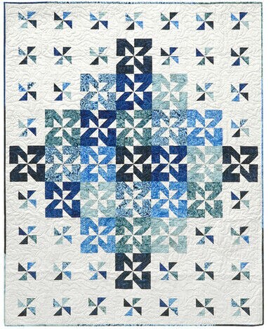 PATTERN: BRIZAS by Marlous Designs. A two Block quilt and comes in 3 ...