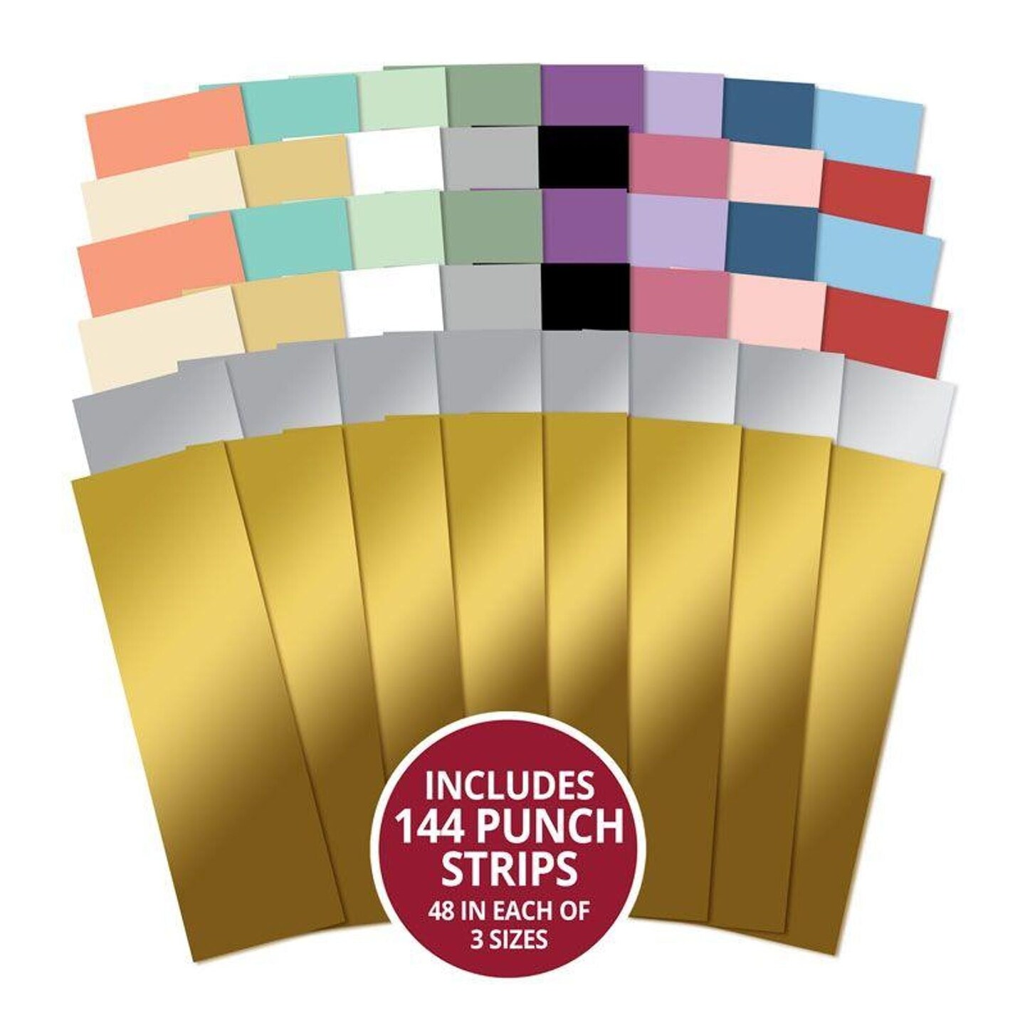 Hunkydory Crafts Moonstone Minis Assorted Punch Strips Michaels