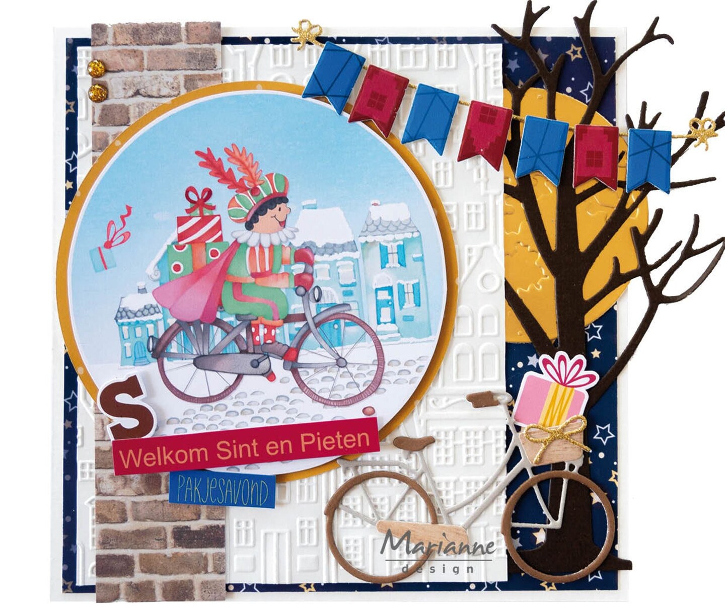 Marianne Design Sint En Piet A4 Cutting Sheet | Michaels