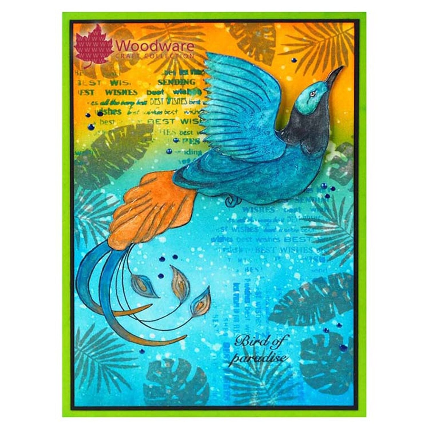 Woodware Craft Collection Woodware Clear Singles Paradise Bird | Michaels
