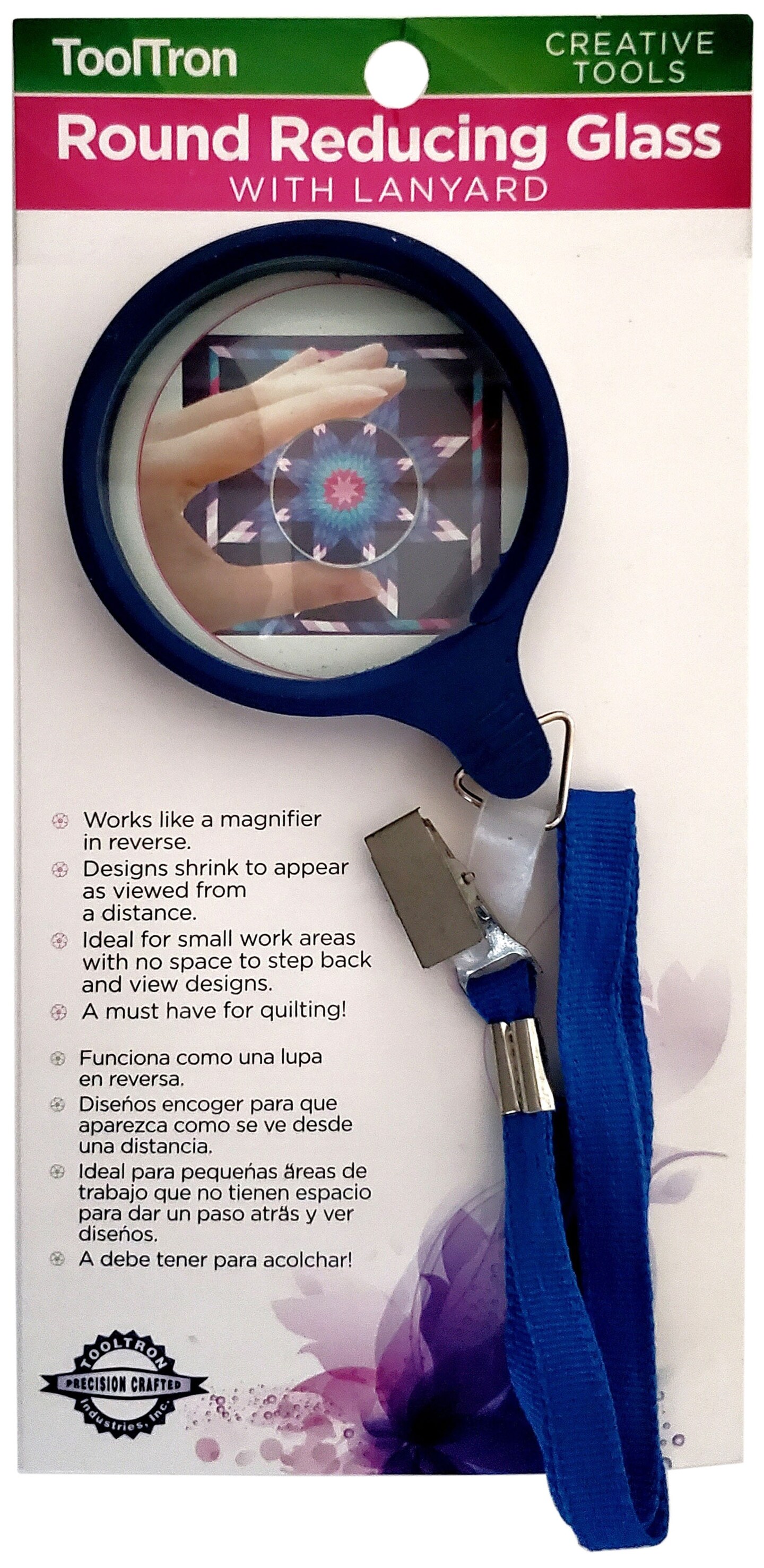 Tool Tron Round Reducing Glass With Lanyard | Michaels