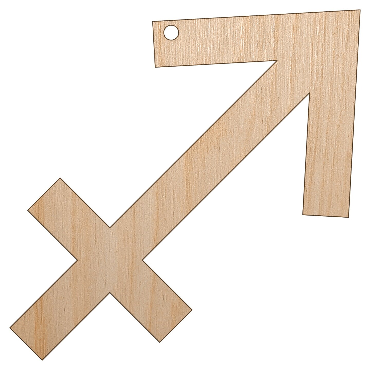Sagittarius Horoscope Astrological Zodiac Sign Unfinished Craft Wood ...