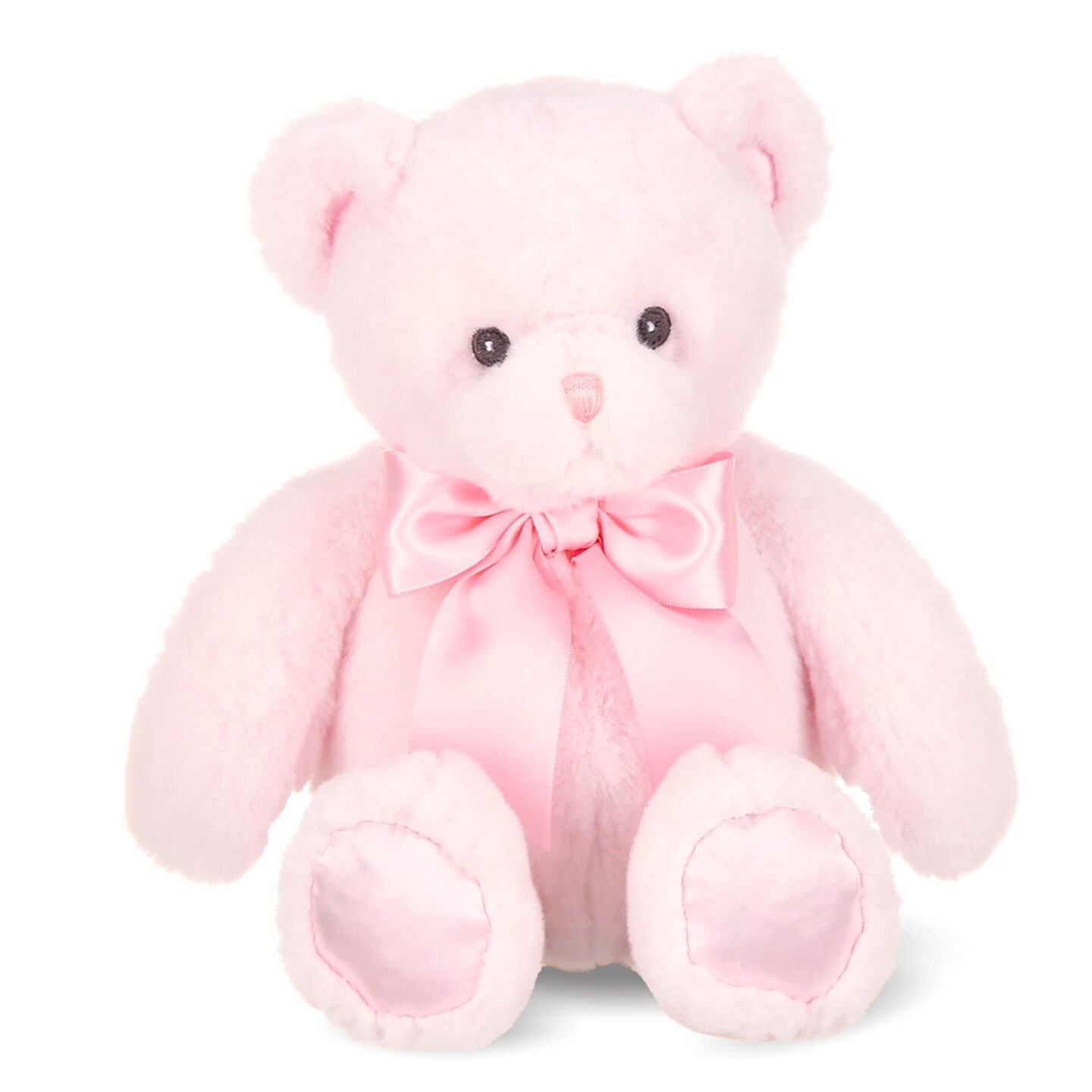 Bearington Baby Pink Teddy Bear Plush, 10 Inch Stuffed Animal for Girls ...