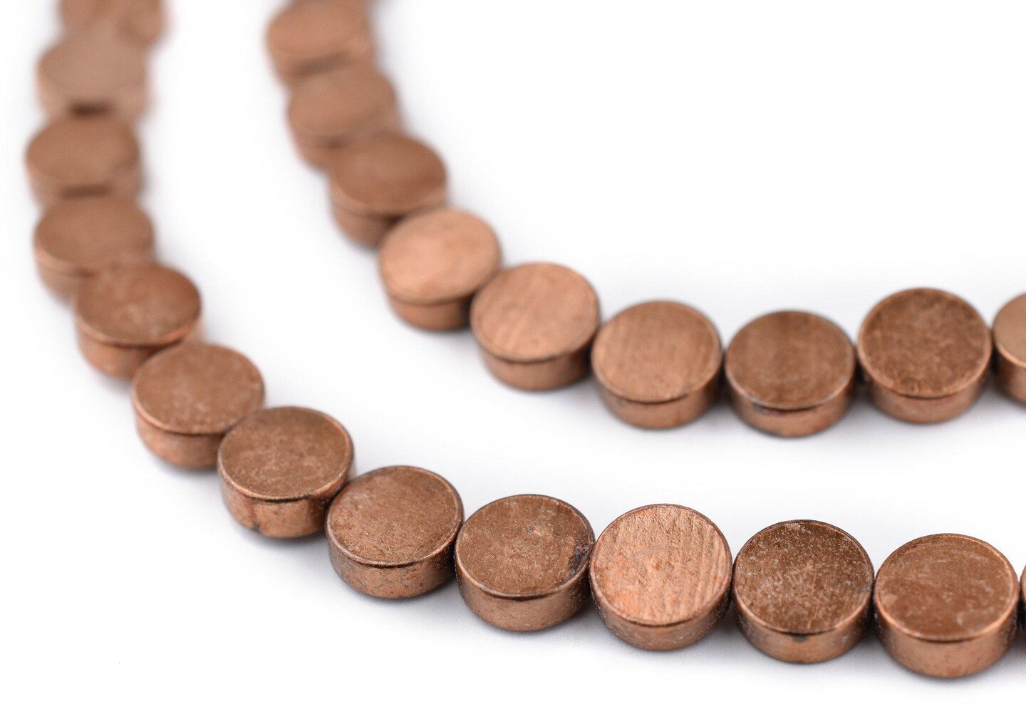 TheBeadChest Circular Disk Copper Beads (8mm) | Michaels