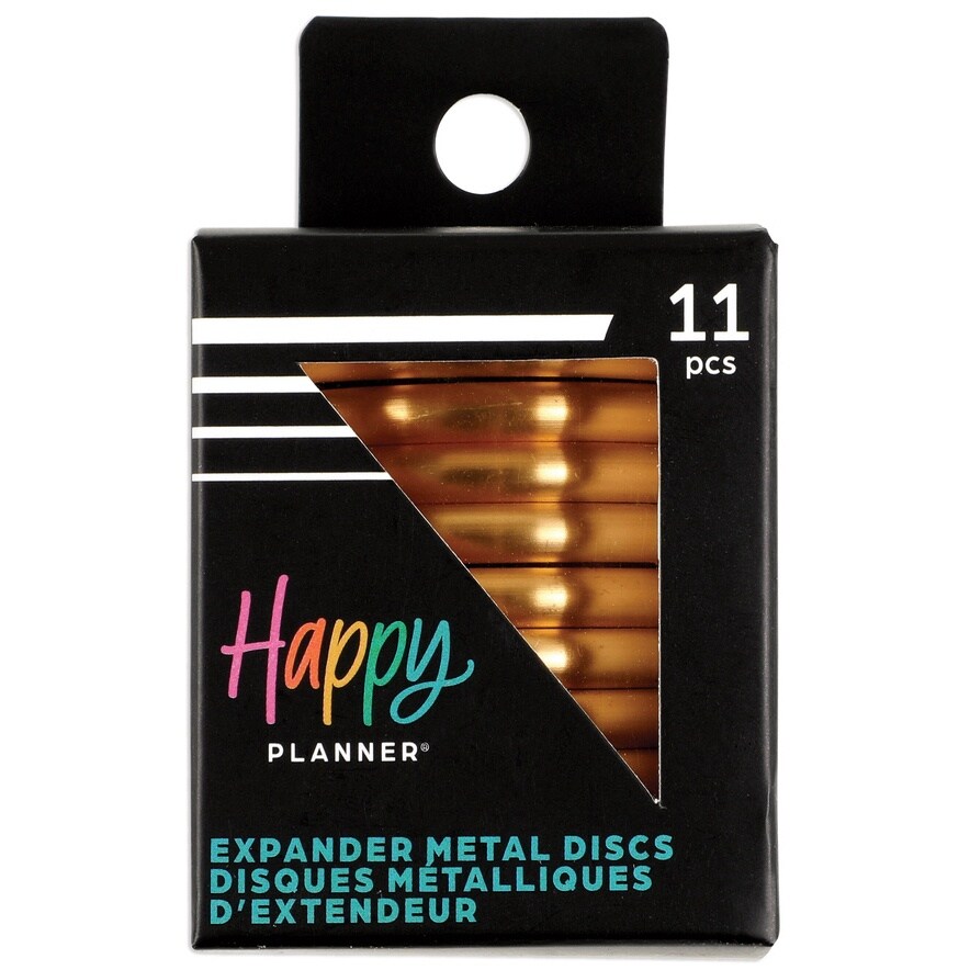 Happy Planner Expander Two Tone Disc-Rosey & Gold | Michaels