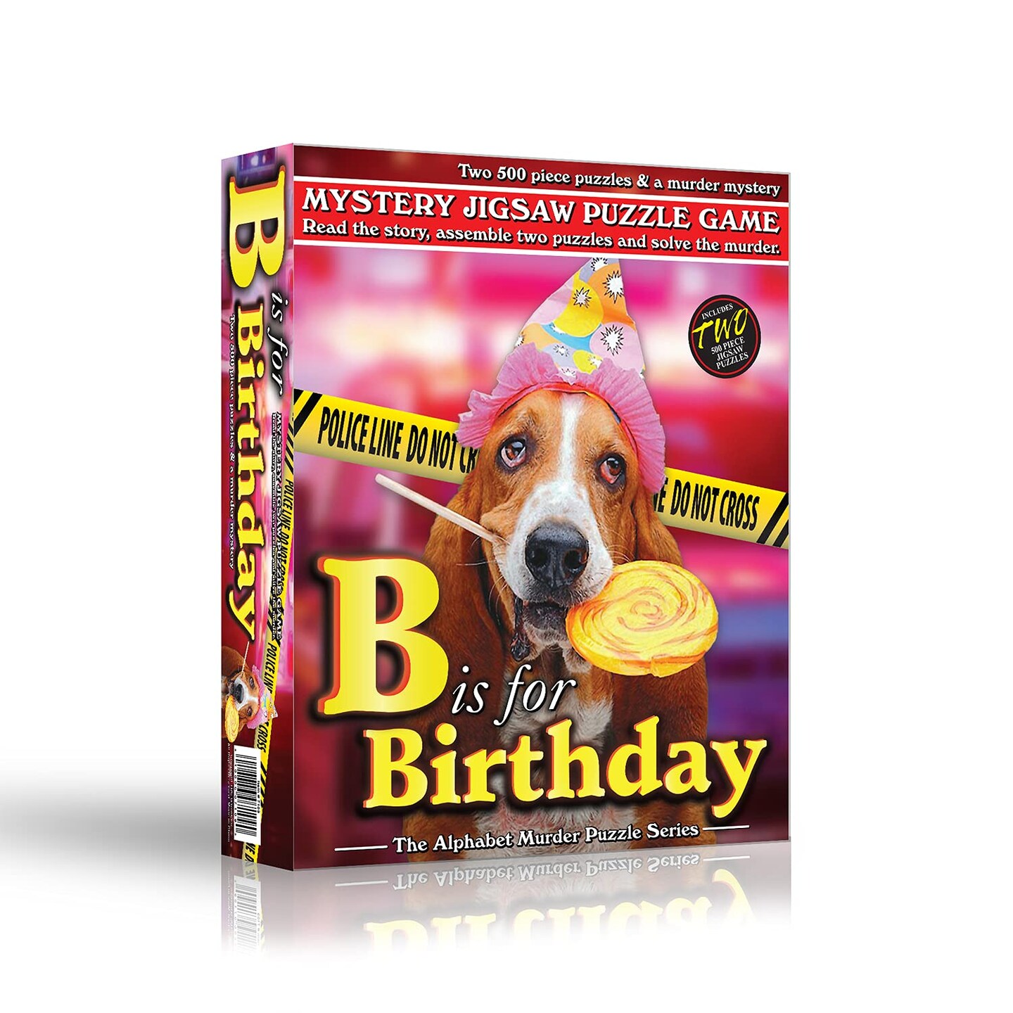 TDC Games B is for Birthday Alphabet Mystery Jigsaw Puzzles (2) 500 ...